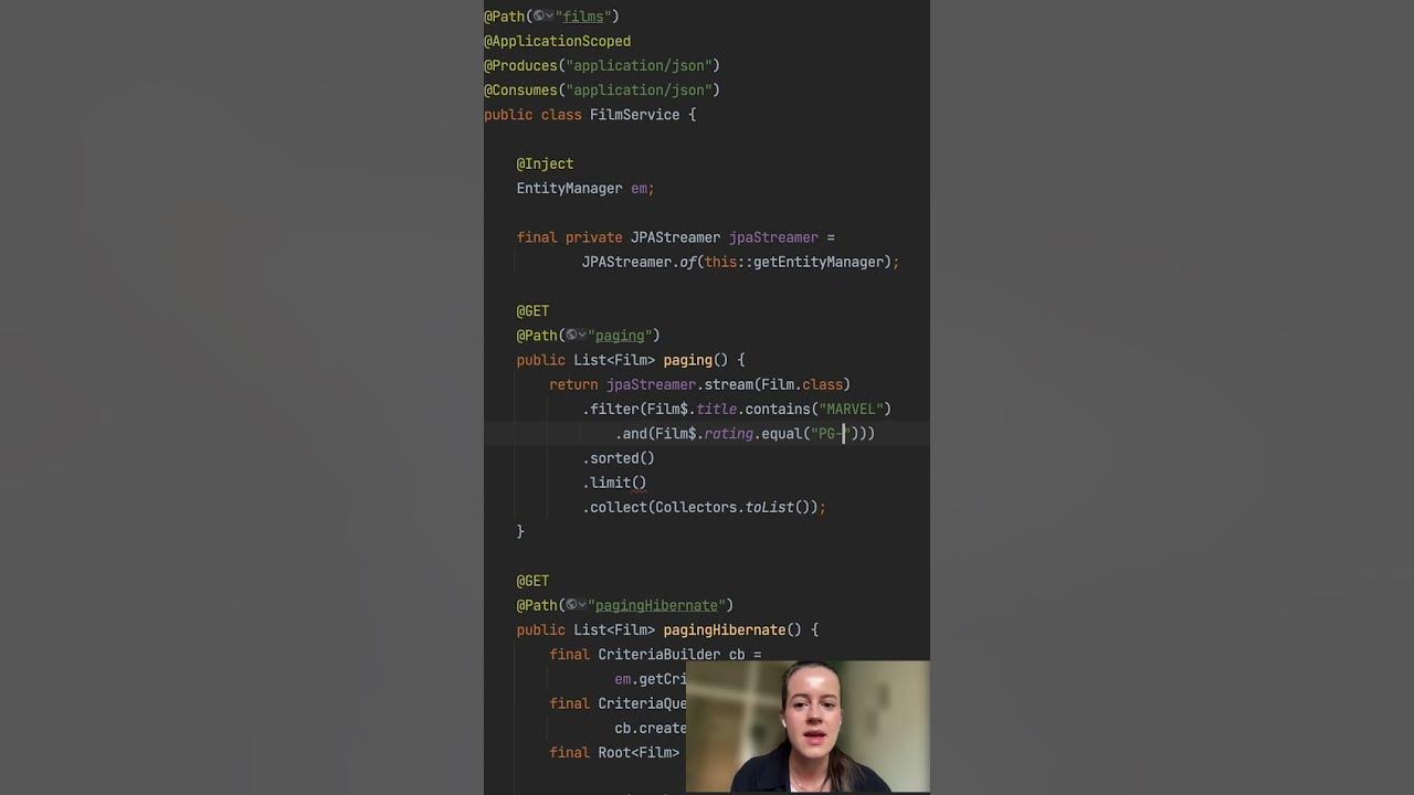 Efficient Sql Queries With Java Streams Using Jpastreamer Shorts Youtube