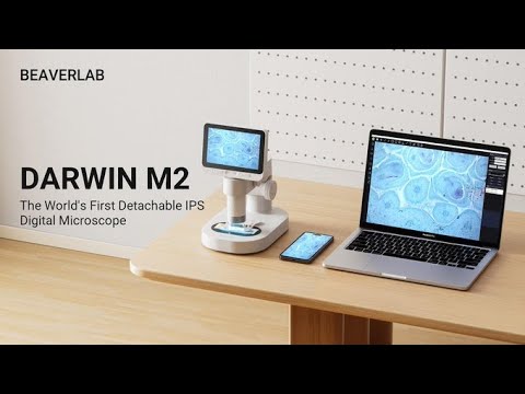 Darwin M2 - The World's First Detachable Digital Microscope - YouTube