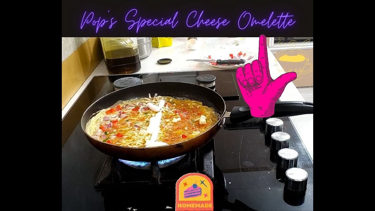 Pop's Special French-Cheese Omelette - YouTube