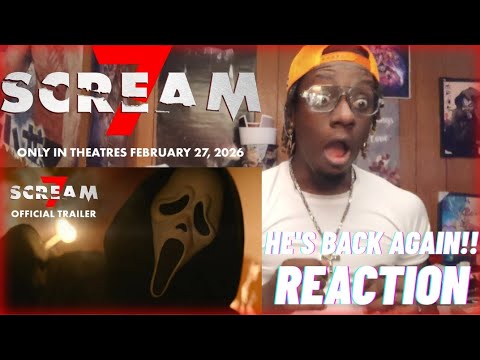 Scream 7 | Official Trailer (2026 Movie) | Reaction #scream7 #ghostface ...