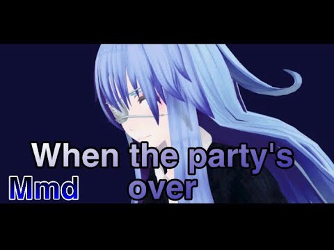 when the partys over mmd - YouTube
