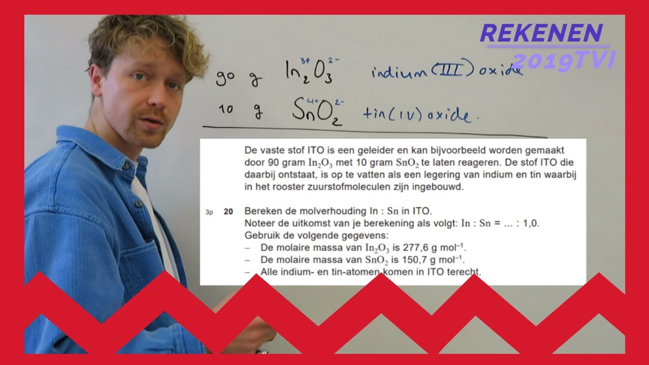 Molverhouding In : Sn berekenen // JBL - YouTube