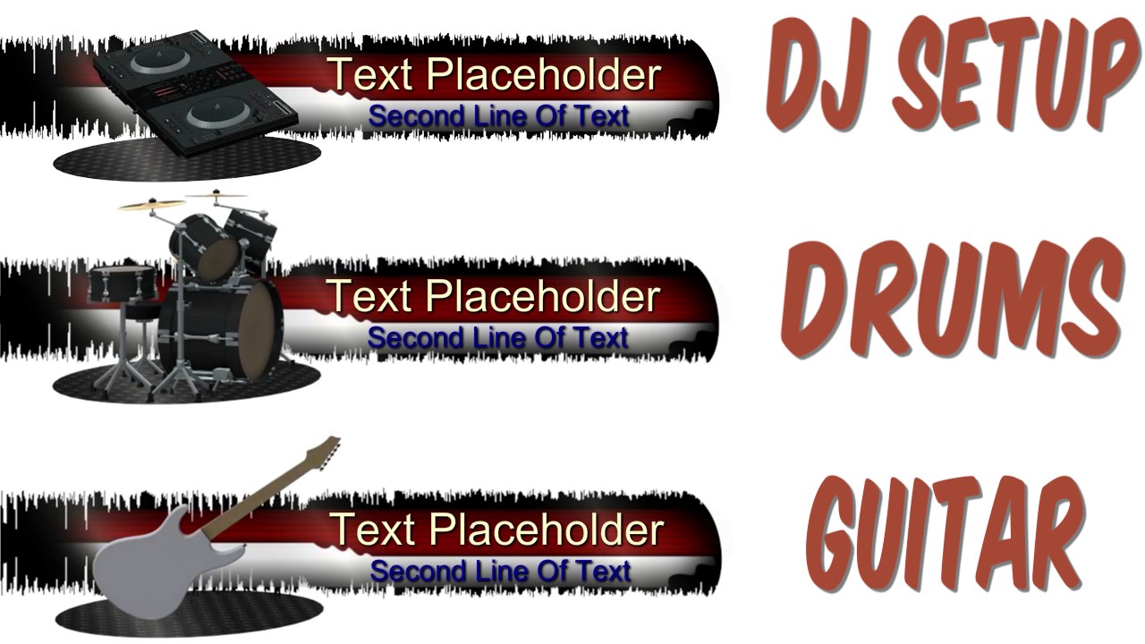 ProSlidePacks: Musical Lower Thirds (SWF) Demo 02 - YouTube