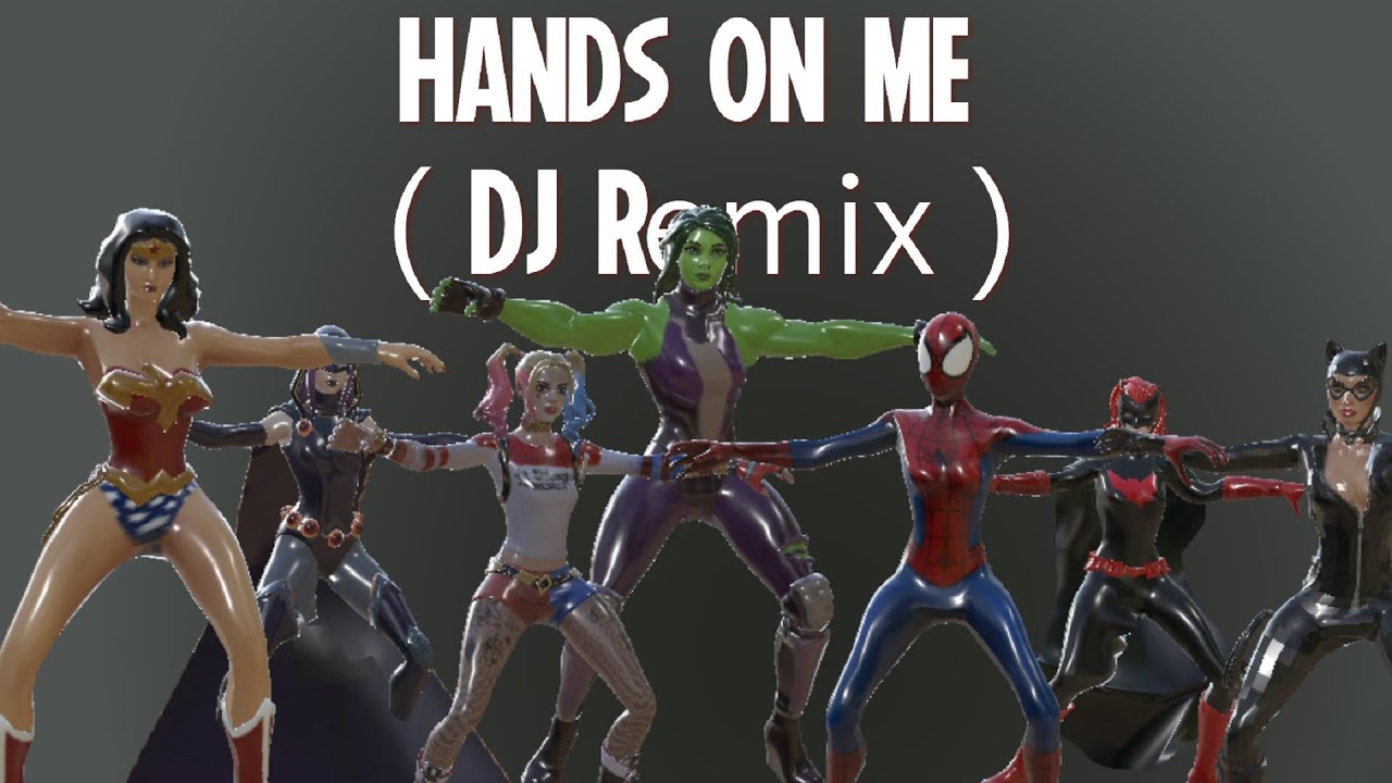HANDS ON ME (Dj Remix ZUMBA) Superhero dance hero - ALL SUPERHEROES ...