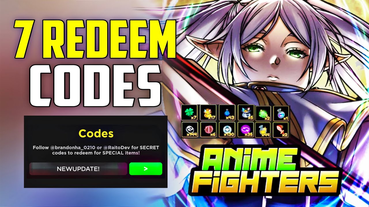 *NEW* ALL WORKING CODES FOR ANIME FIGHTERS SIMULATOR! ROBLOX ANIME ...