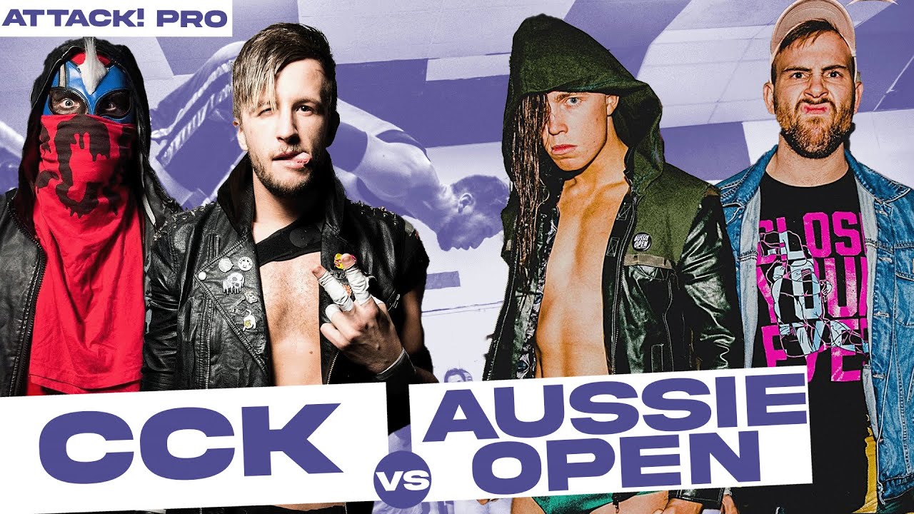 FREE MATCH - CCK vs Aussie Open (ATTACK! Pro Wrestling) - YouTube