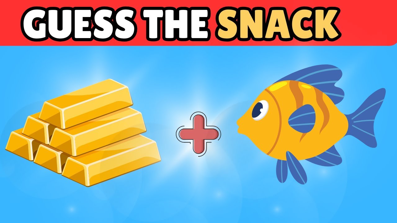 Guess The Snack Challenge 🍟🍫 | Can You Name Them All? - YouTube