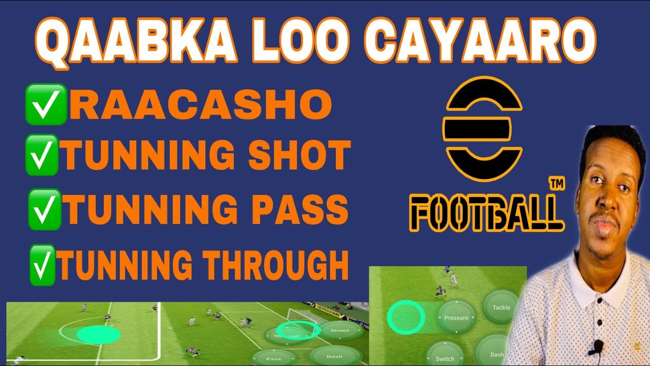Qaabka lo cayaaro efootball 2022, (raacashada efootball 2022) #elmitech ...