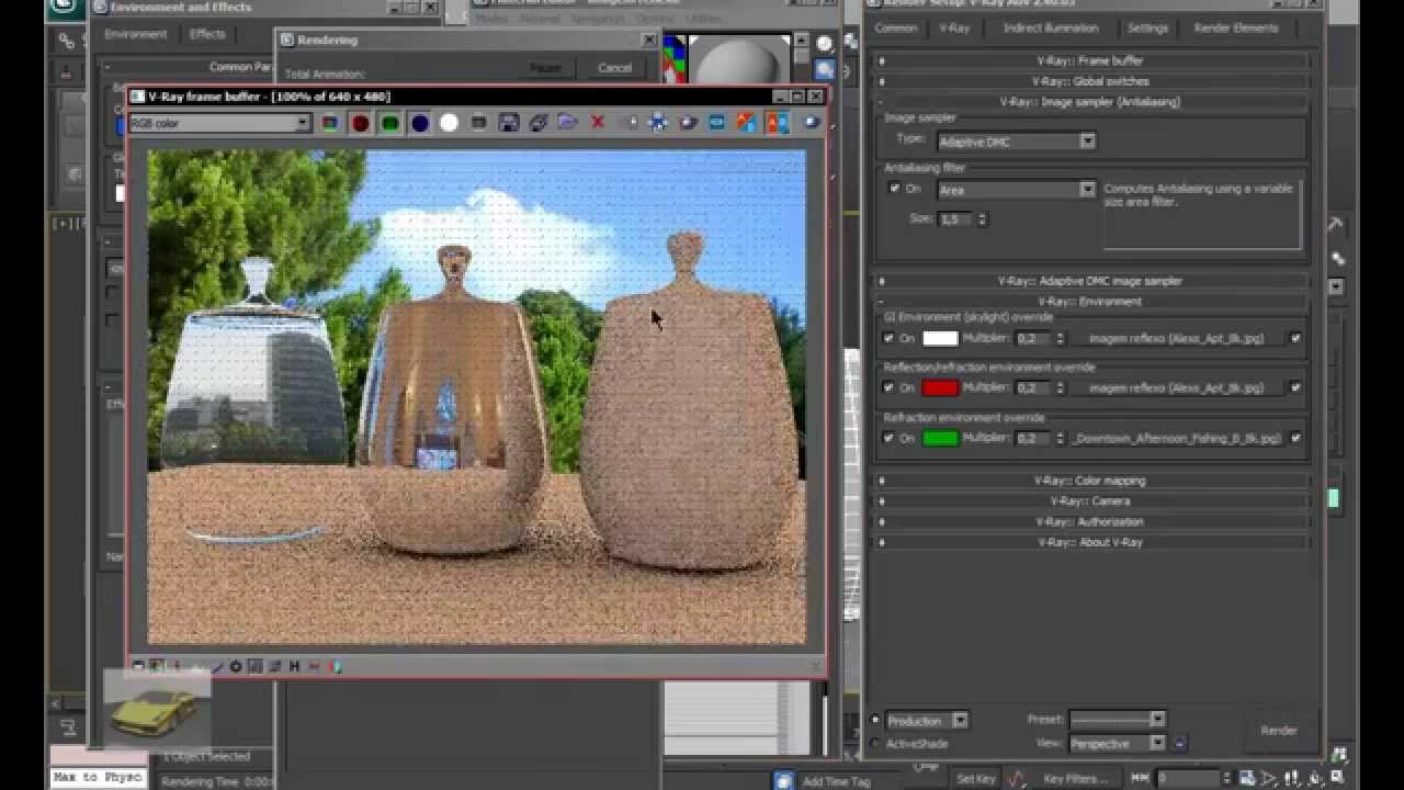 V Ray Environment (original) - YouTube