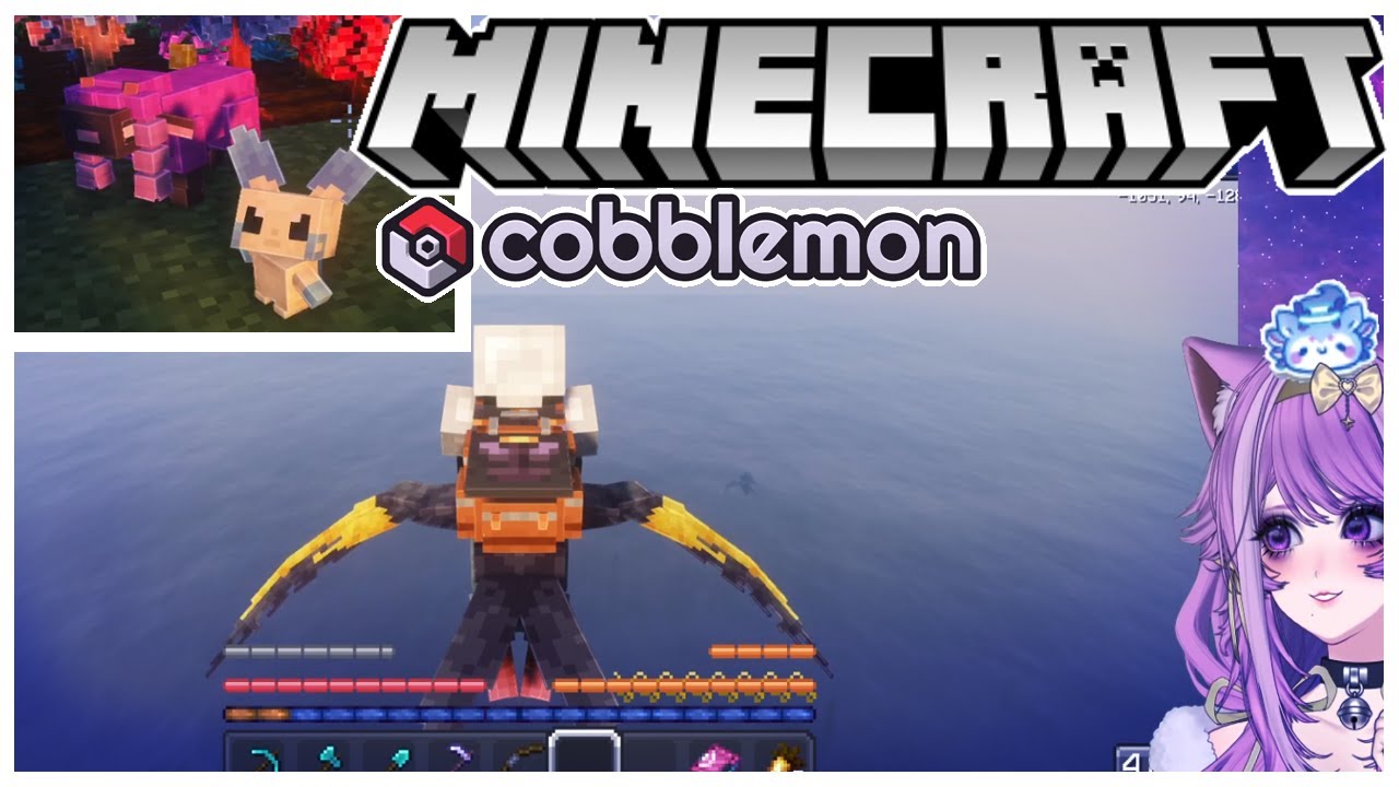 Minecraft Cobblemon *Flying and Eggs* (Part 7) - YouTube