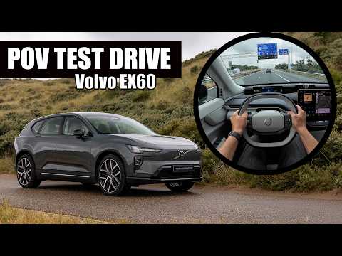 2026 Volvo EX60 POV Test Drive | Walkaround, Interior & Driving