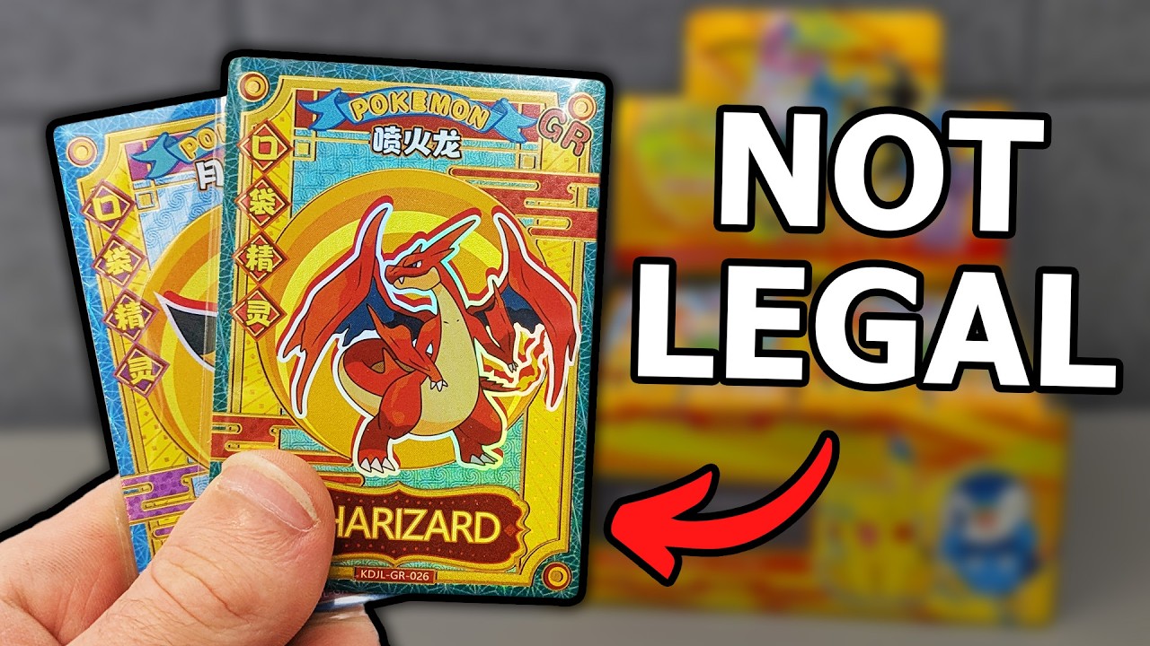China sent me FAKE Pokemon Cards...and they're GOOD?! - YouTube