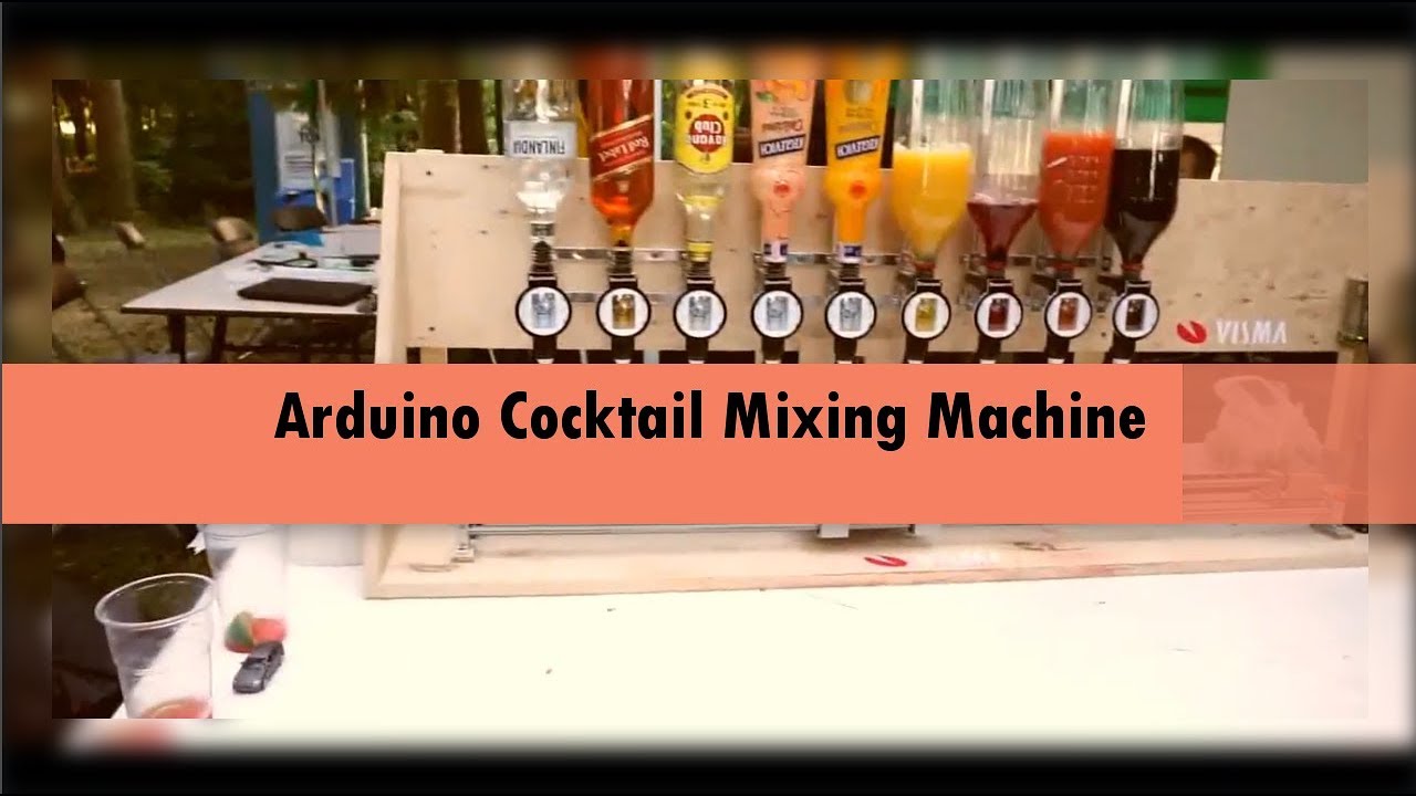 Arduino Cocktail Mixer Machine - YouTube