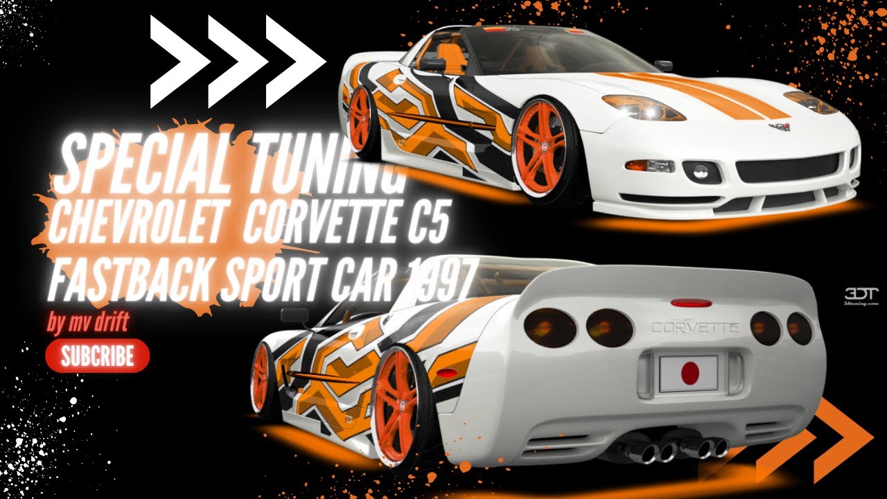 CHEVROLET CORVETTE C5 FASTBACK SPORT CAR 1997 SPECIAL TUNING | # ...