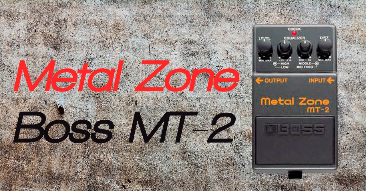 Metal Zone Boss MT-2 - Review #3 - Meio Musical - YouTube