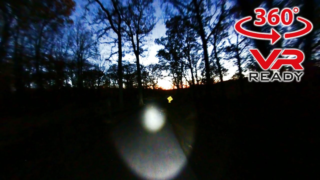 Night Bike Ride | VR 360° Virtual Cycling Biking - YouTube