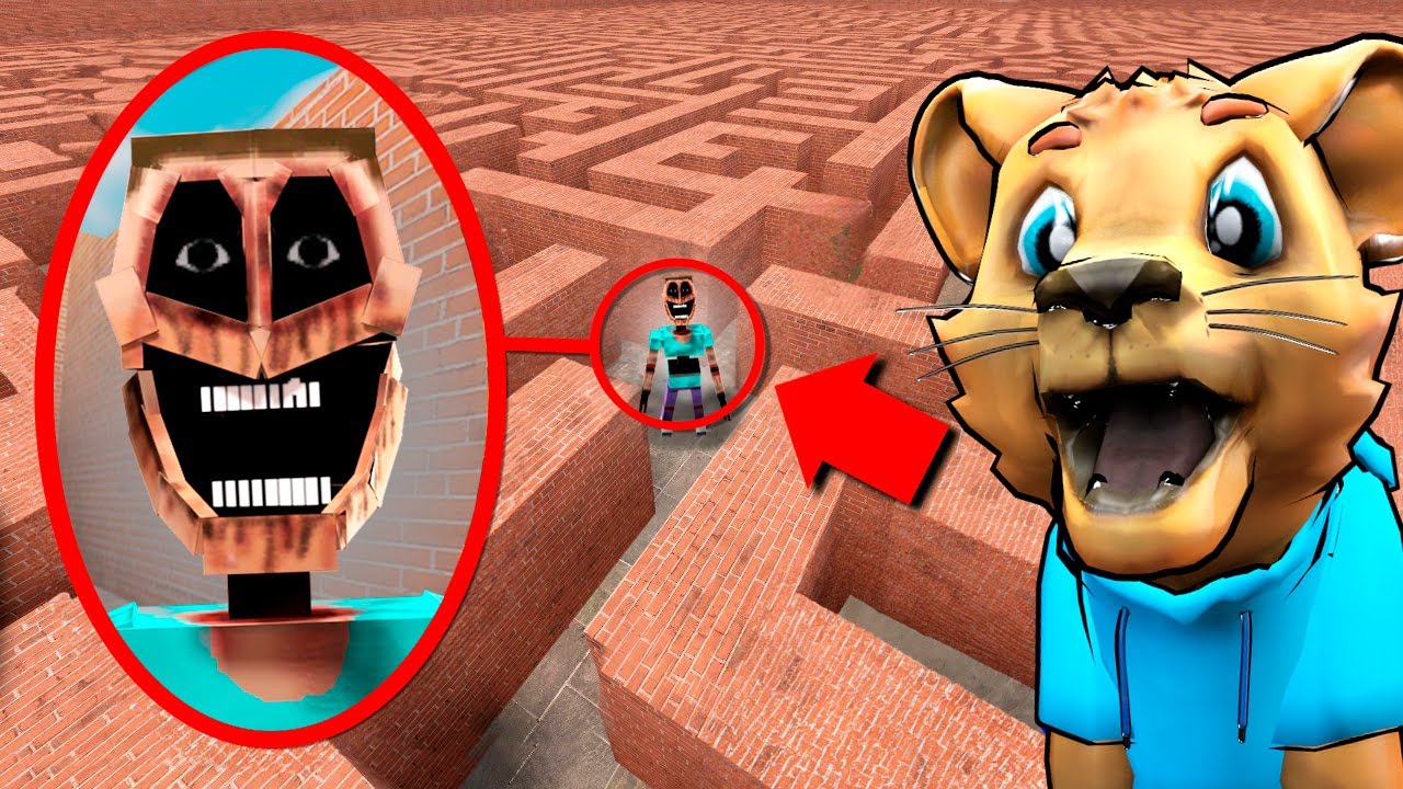 Can MIMICER (Steve) find me in a MAZE?! (Gmod Sandbox) - YouTube