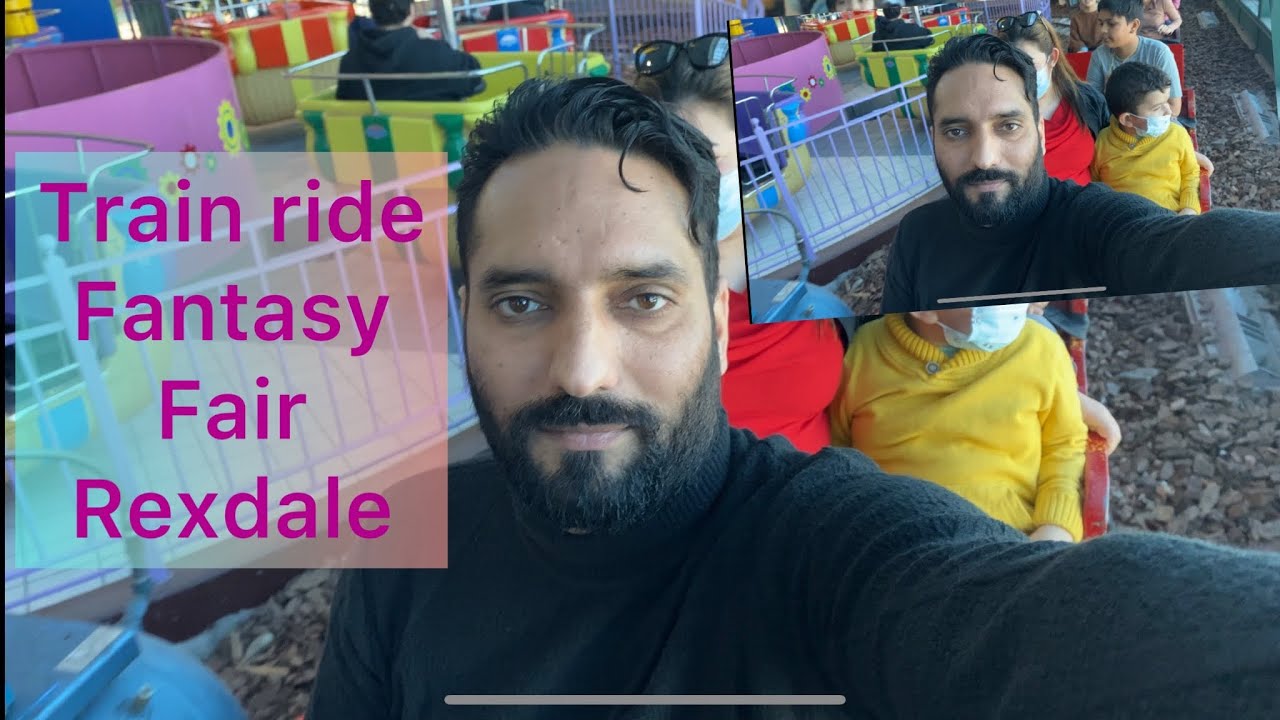 Train ride at Fantasy Fair. - YouTube
