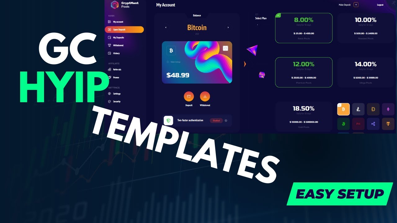Best Gold Coders HYIP Templates | GC Hyip Templates - YouTube