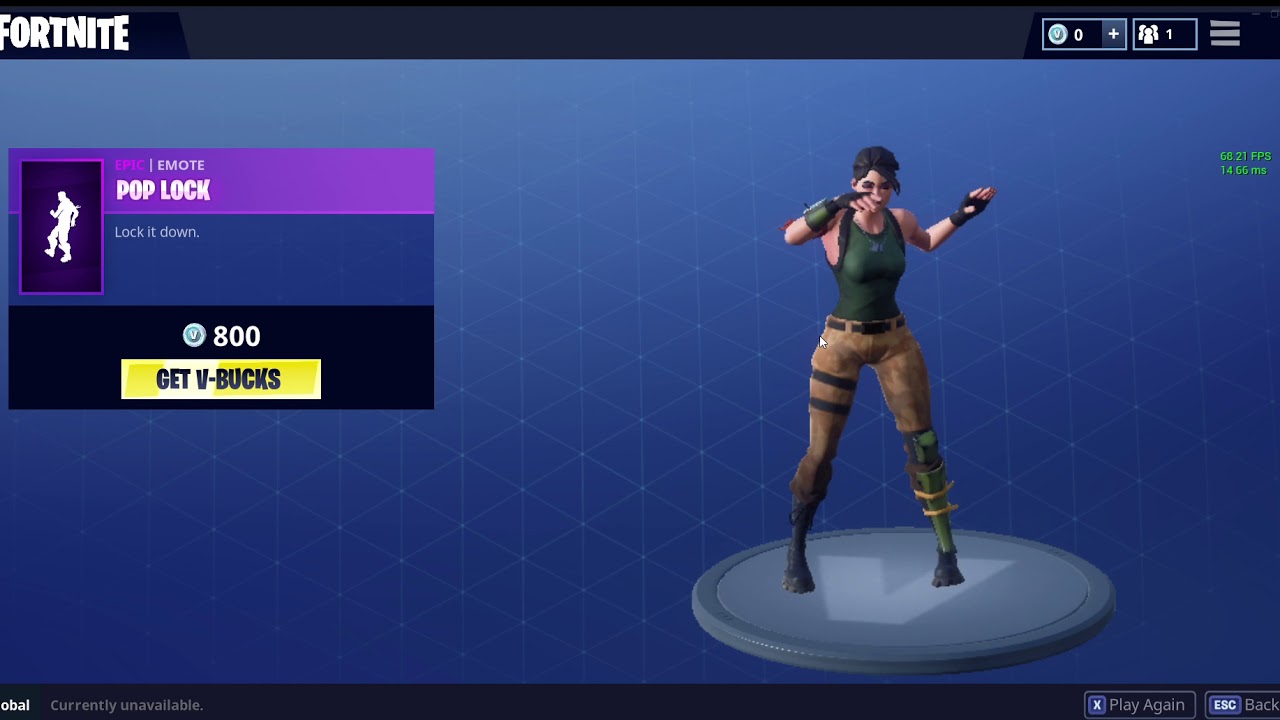 New pop lock emote - YouTube