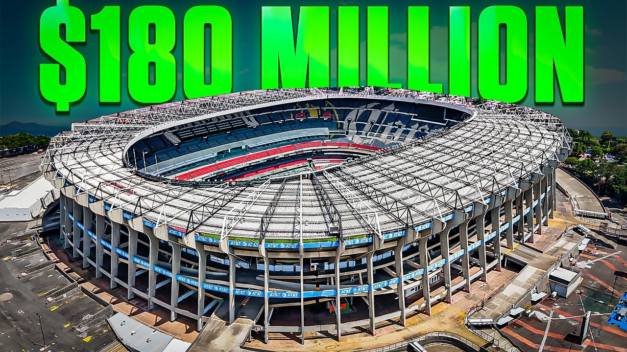 Inside The $180 Million New Estadio Azteca - YouTube