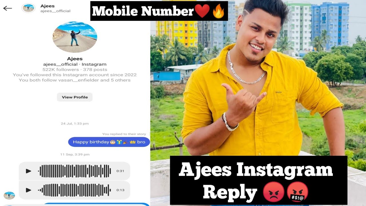 😡Content illa Mamey Ajees Instagram Reply🥺😭 | I have Ajees Mobile ...
