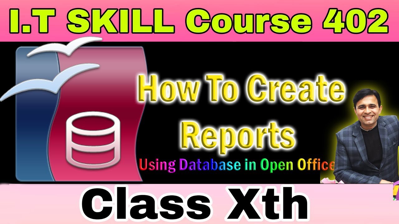 Write The Steps To Create A Report In Openoffice Base Creating