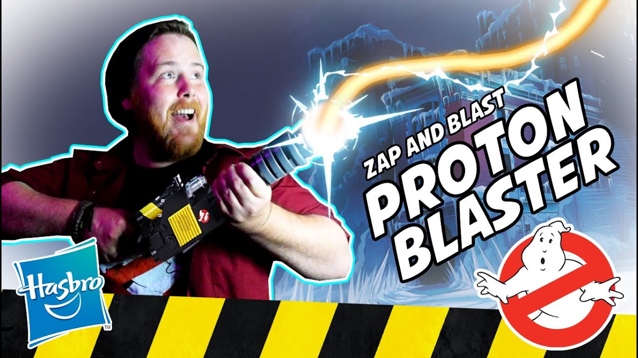 GHOSTBUSTERS: Frozen Empire Zap and Blast PROTON BLASTER Review - YouTube