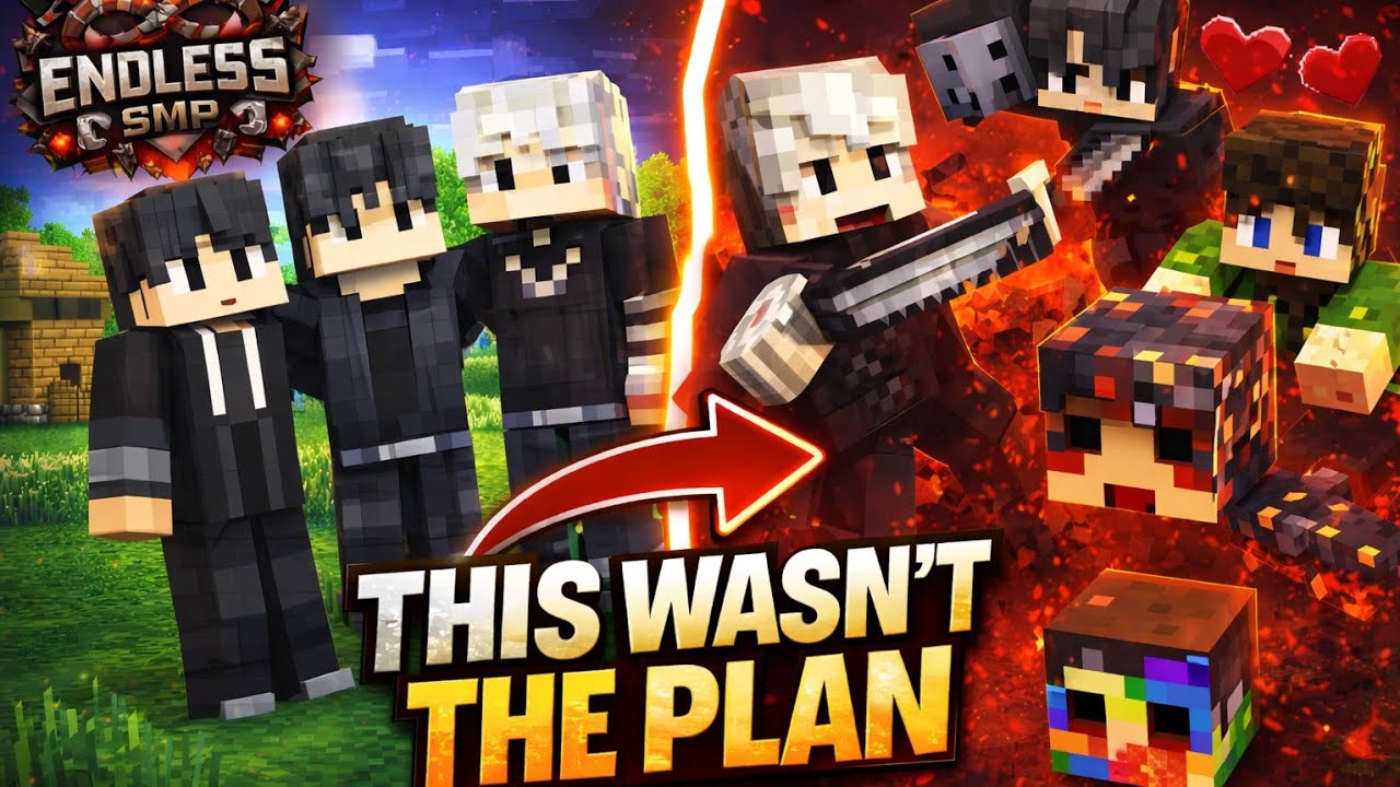 Nothing Went as Planned || ENDLESS SMP Ep 1 - YouTube