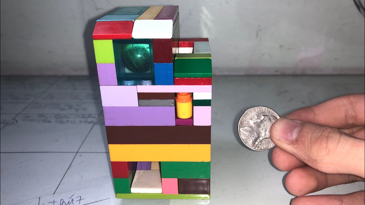 Lego candy machine credit: @BrickUltra /@SimplyWargaming - YouTube