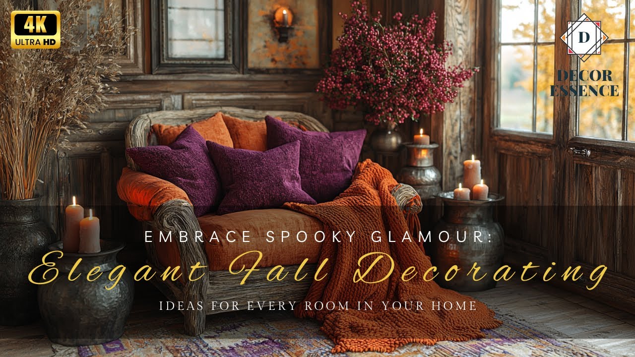 Embrace Spooky Glamour: Elegant Fall Decorating Ideas for Every Room in ...