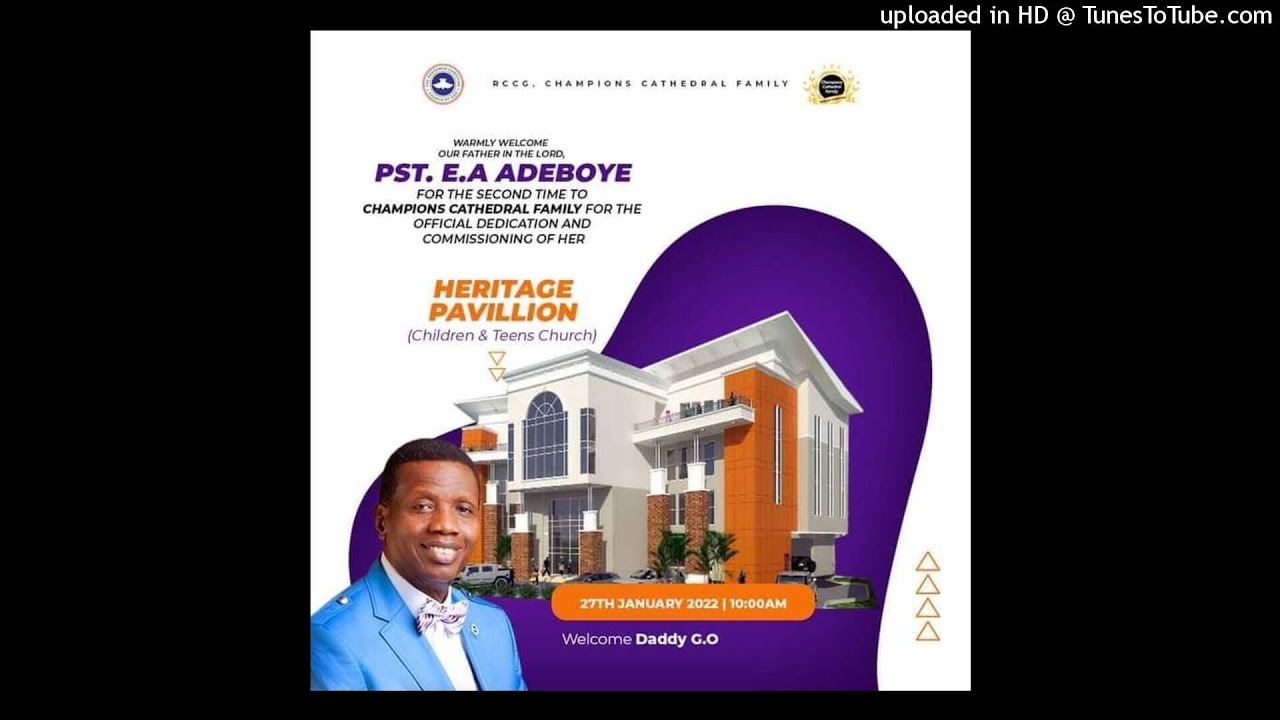 Audio: An Hour With Daddy G.O - RCCG Champions Cathedral Family - YouTube