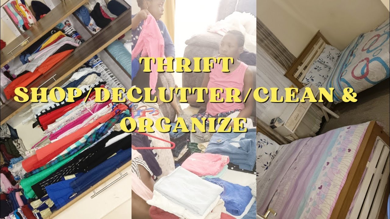 THRIFT SHOPPING WITH THE GIRLS/DECLUTTER/CLEAN & ORGANIZE KIDS BEDROOM ...