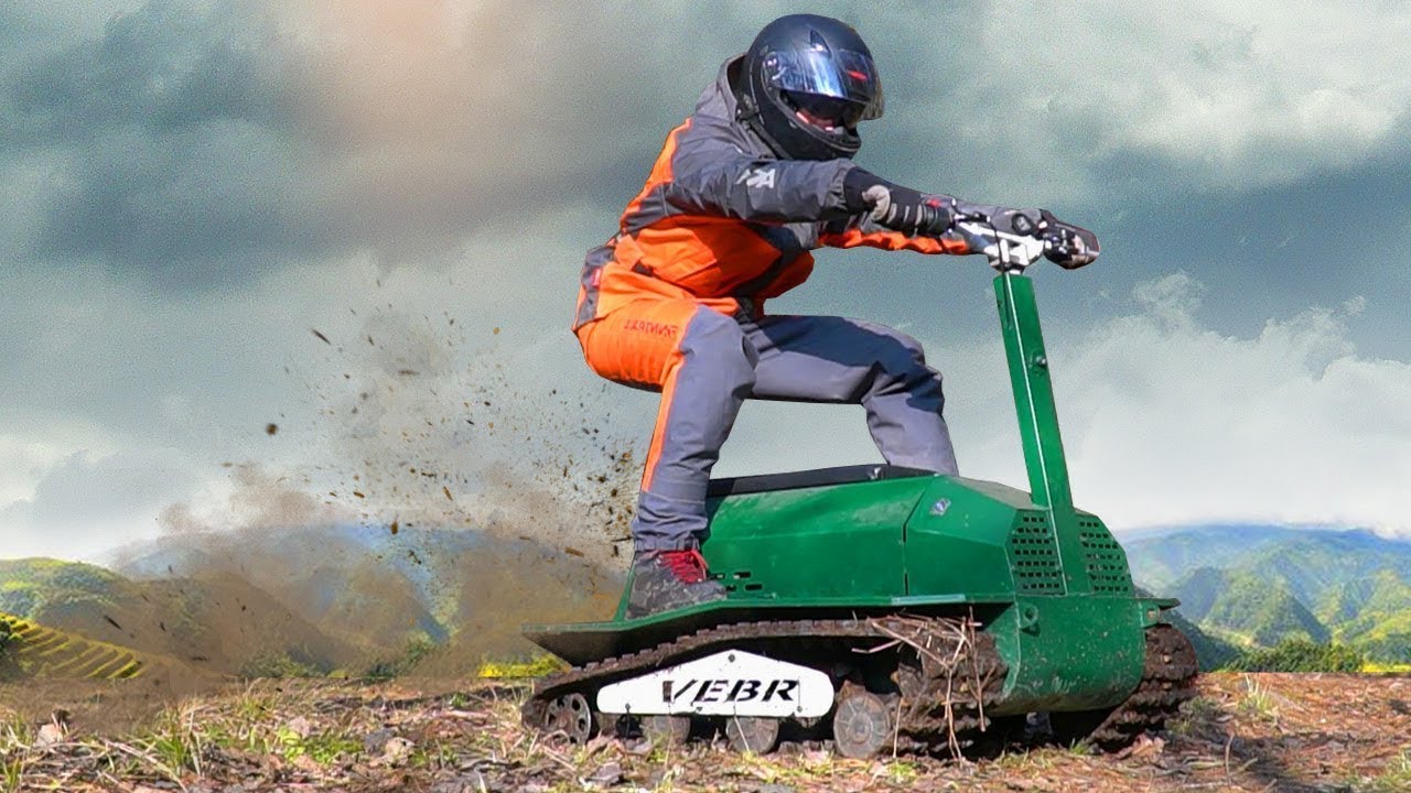 Vebr Huge! One of the smallest ATV in the world! - YouTube