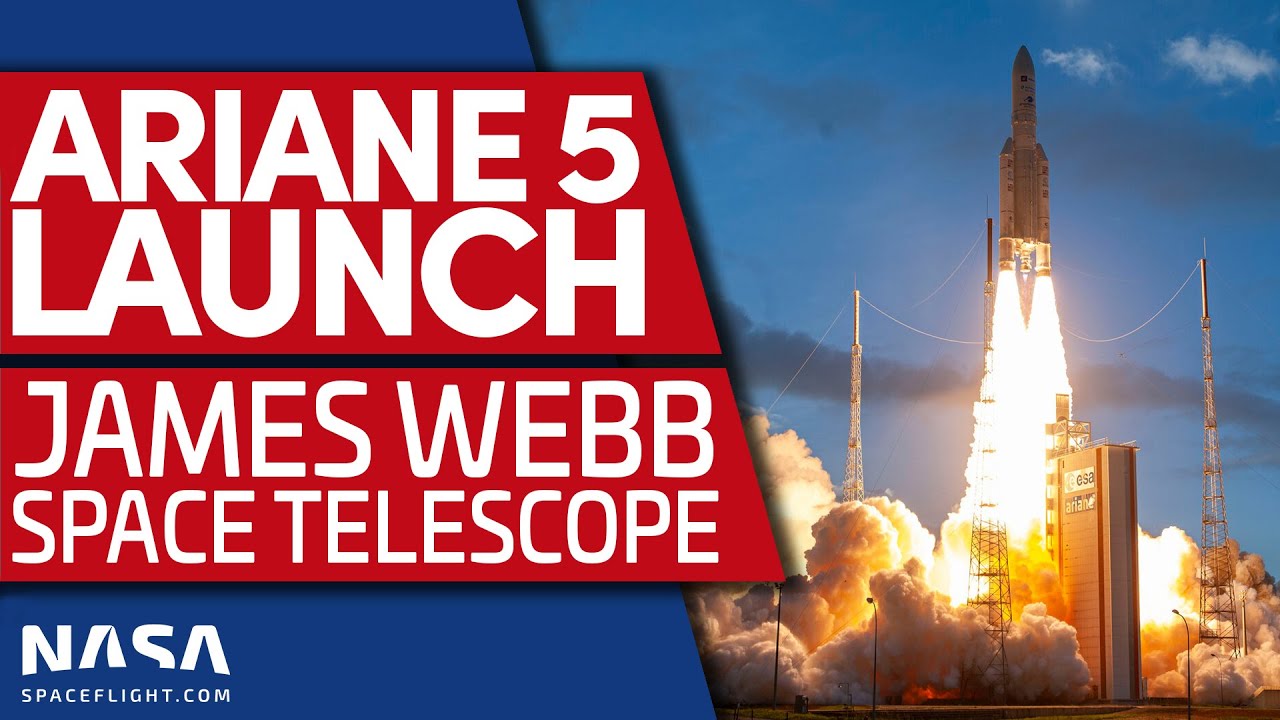 Launch of NASA's James Webb Space Telescope - YouTube