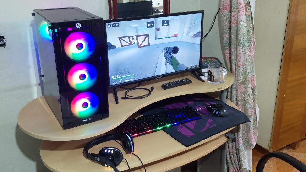 Mostrando meu Setup 2024/2025 | Feliz Natal a todos! - YouTube