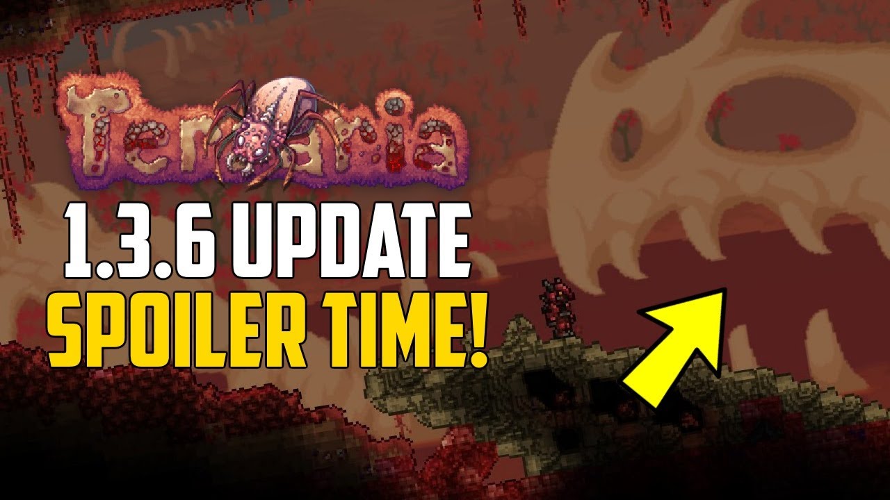Terraria 1.3.6 SPOILER TIME! | Crimson Update! | PC TERRARIA NEWS - YouTube