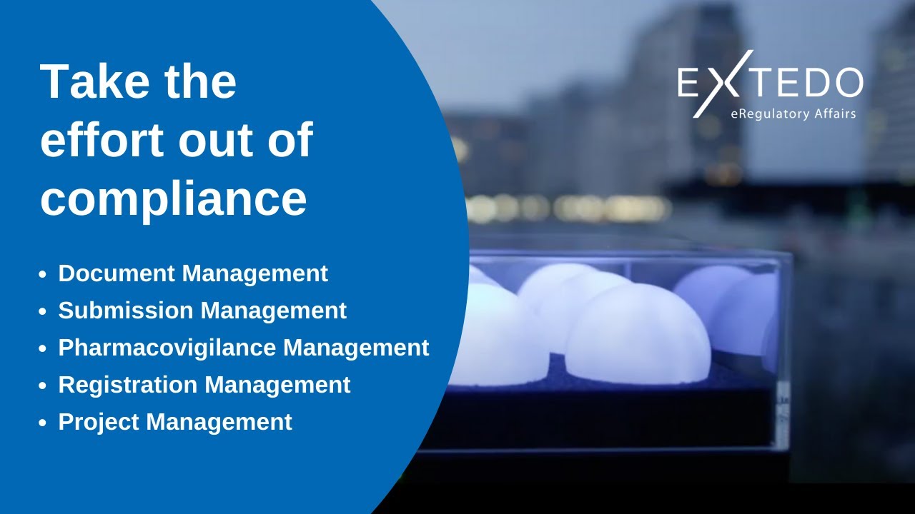 EXTEDO Company Video - Effortless Compliance with Regulatory Information Management Solutions ...