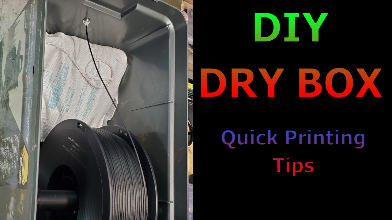 Building a Drybox - Quick Printing Tips - YouTube