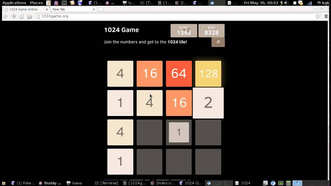 1024 game online - fast strategy - YouTube