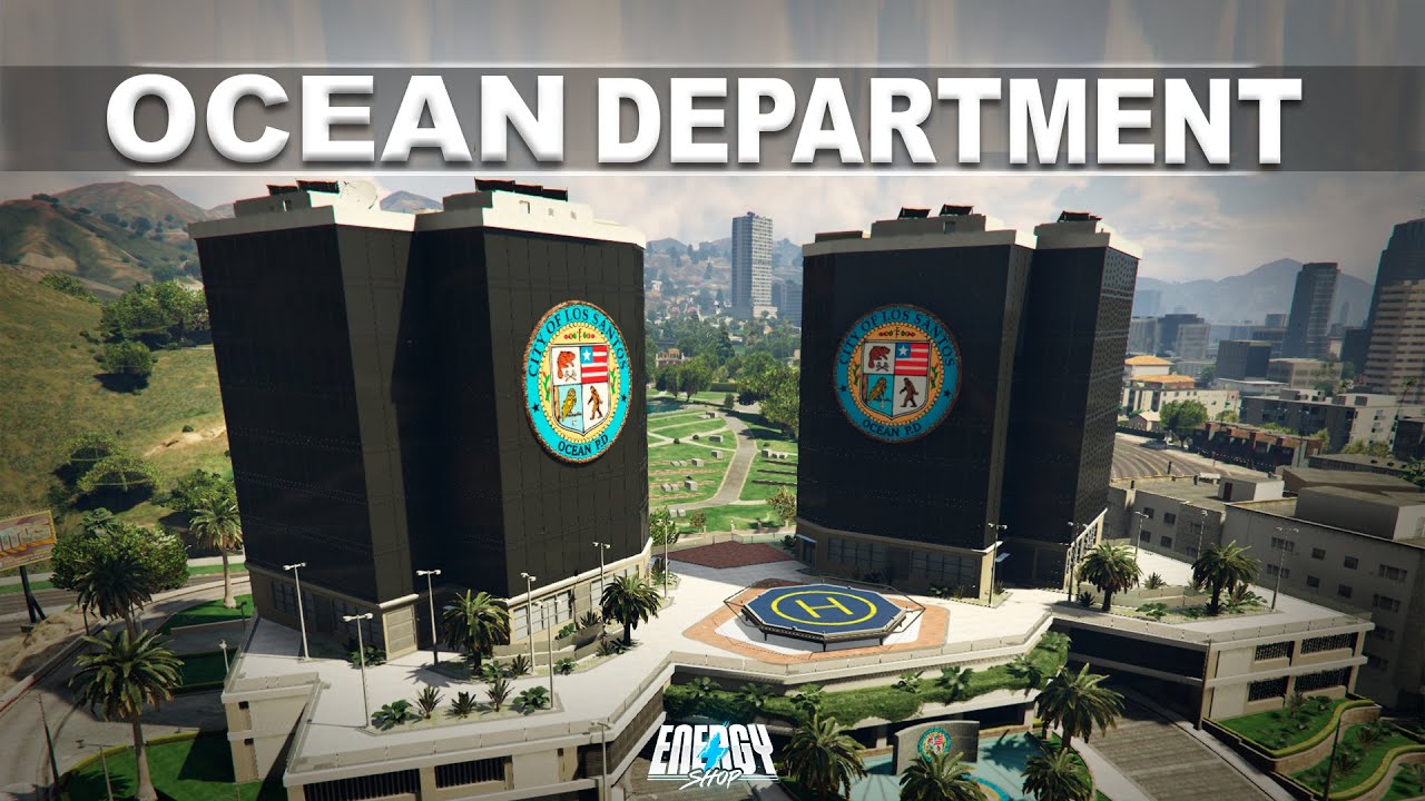 [MLO] Ocean Police Department - GTA 5 FiveM [AVAILABLE NOW] - YouTube