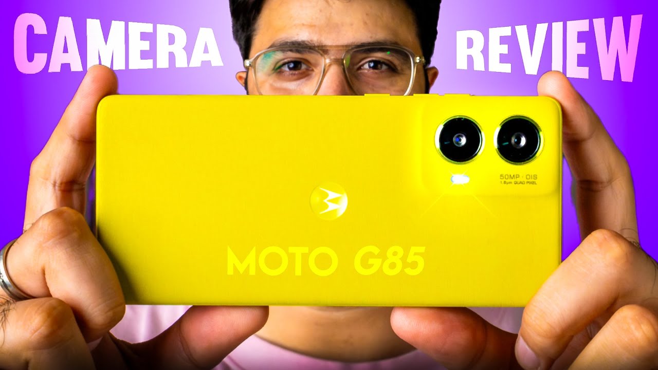 Moto G85 CAMERA TEST by a Photographer - Best under ₹18000? - YouTube