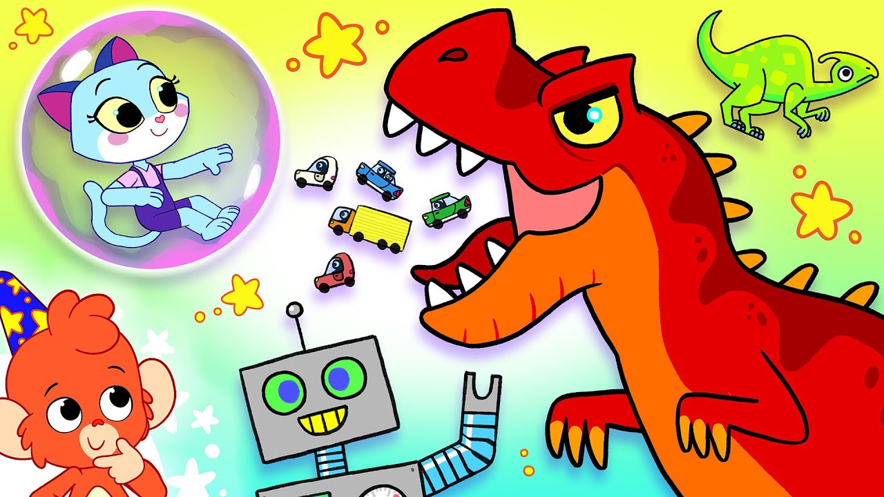 Scary Dino Videos and more Club Baboo Classics | Scary Sea Animals ...