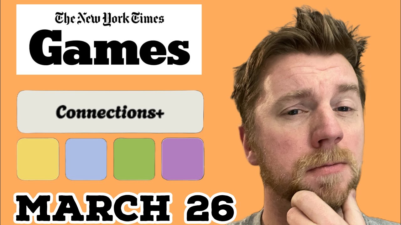 March 26 - Wordle, Connections, Strands, and Custom Connections (Trying ...