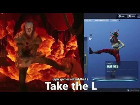 Take the L VS Take the L in real life - YouTube