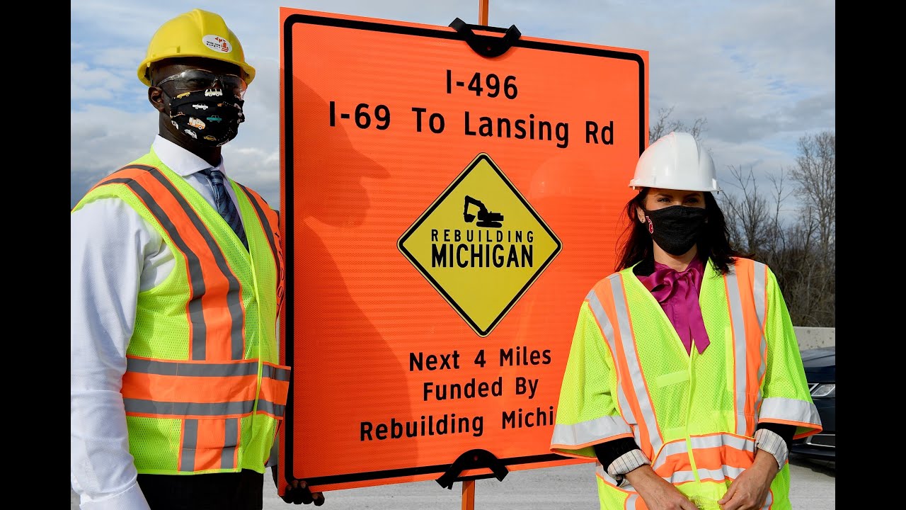 Rebuilding Michigan: I-496 reopens in the Lansing area - YouTube