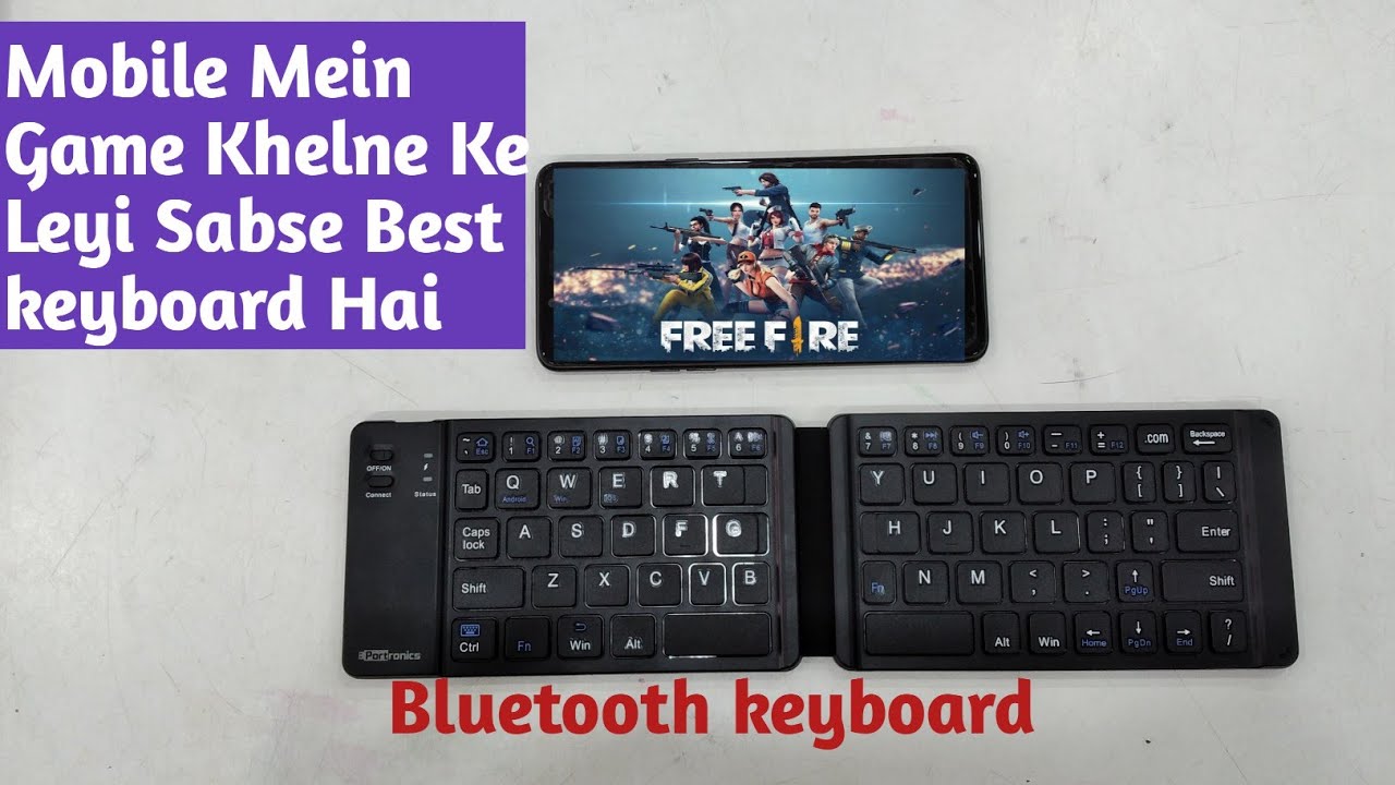 Portronics Bluetooth keyboard Unboxing 2021 - YouTube