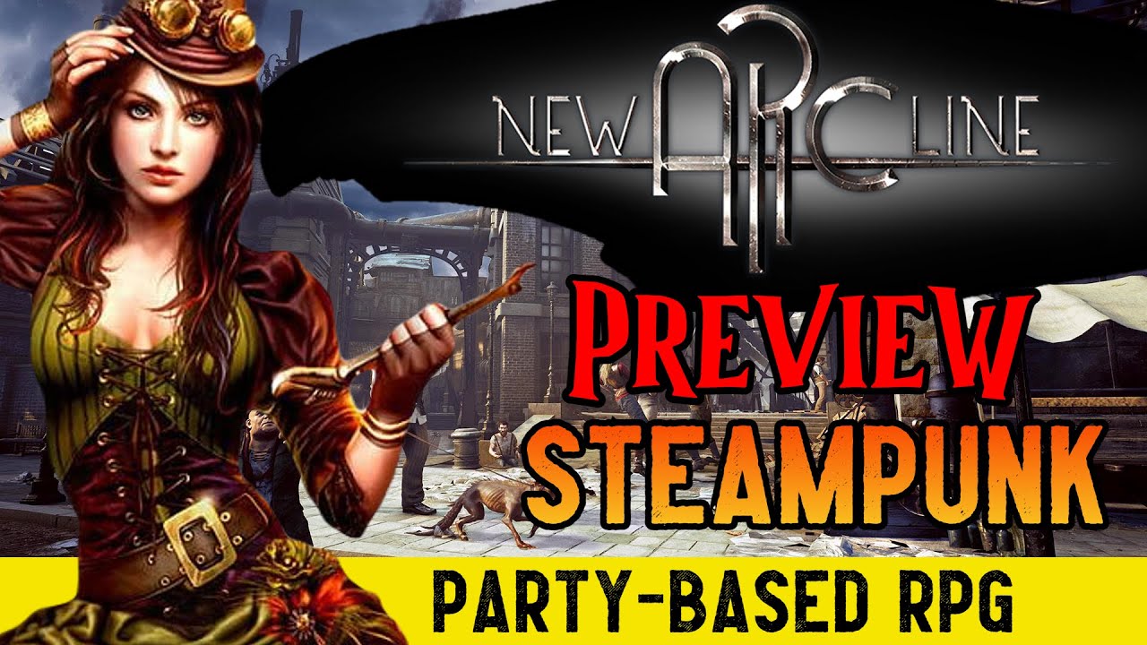 New Arc Line Preview - Gilded Age of Magic and Technology (Party-Based RPG) - YouTube