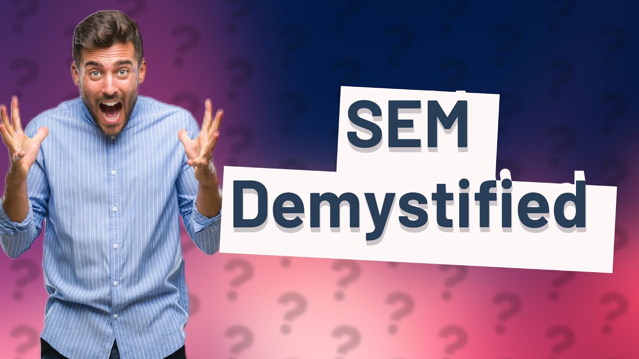 How Does a Scanning Electron Microscope (SEM) Work? - YouTube