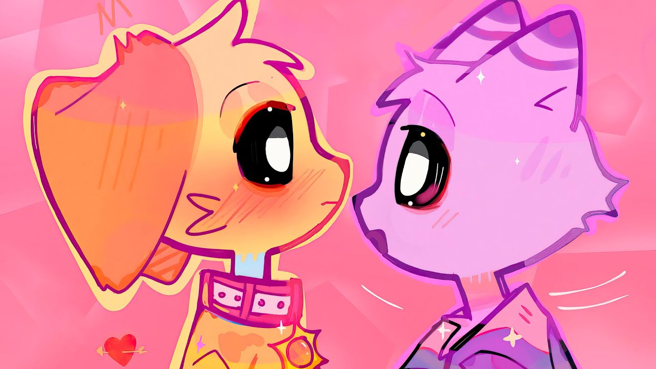 CatNap x DogDay Love Story Compilation 💜🧡┃Poppy Playtime Chapter 3 ...